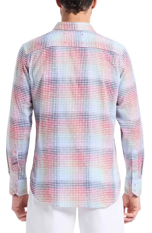 Robert Graham Ligett Cotton Button-up Shirt