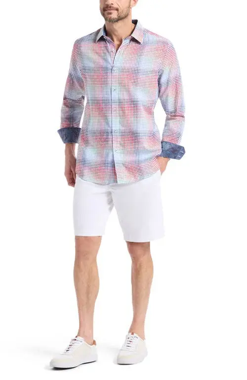 Robert Graham Ligett Cotton Button-up Shirt