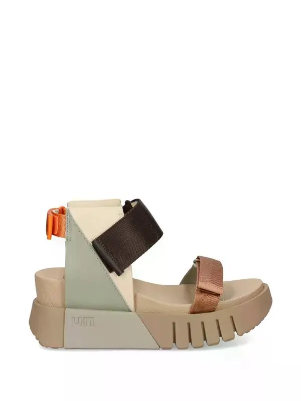 United Nude Delta Run Panelled Sandals - Neutrals
