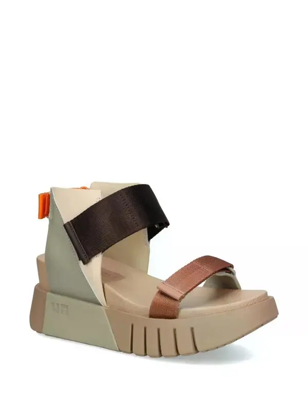 United Nude Delta Run Panelled Sandals - Neutrals