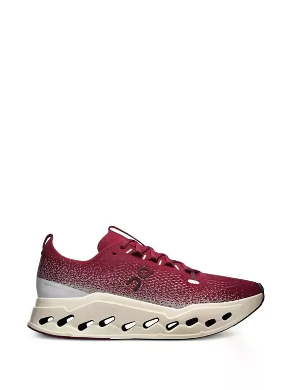 On Cloudsurfer Max Lace-up Sneakers - Red