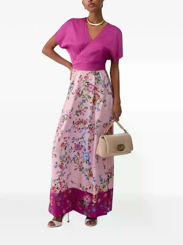 Liu Jo Satin Wrap-cut Top