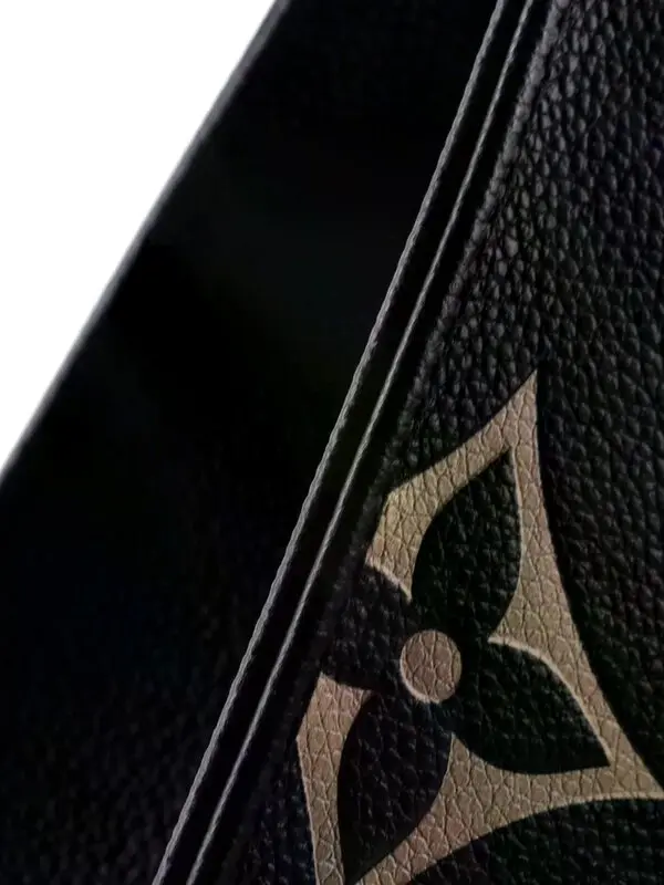 LOUIS VUITTON Onthego Bicolor Monogram Empreinte Giant Pm Tote Bag - Black