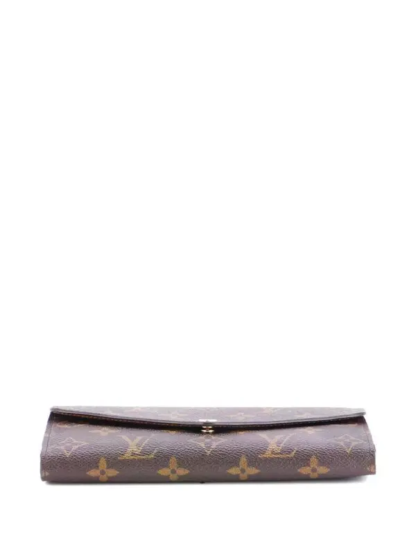 LOUIS VUITTON Sarah Wallet Nm Monogram Canvas Small Wallets - Brown