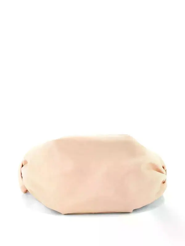 Bottega Veneta Double Knot Leather Mini Hobo Bag - Neutrals