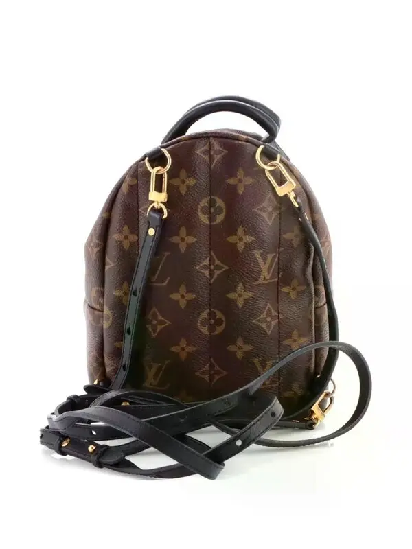 LOUIS VUITTON Palm Springs Monogram Canvas Mini Backpack