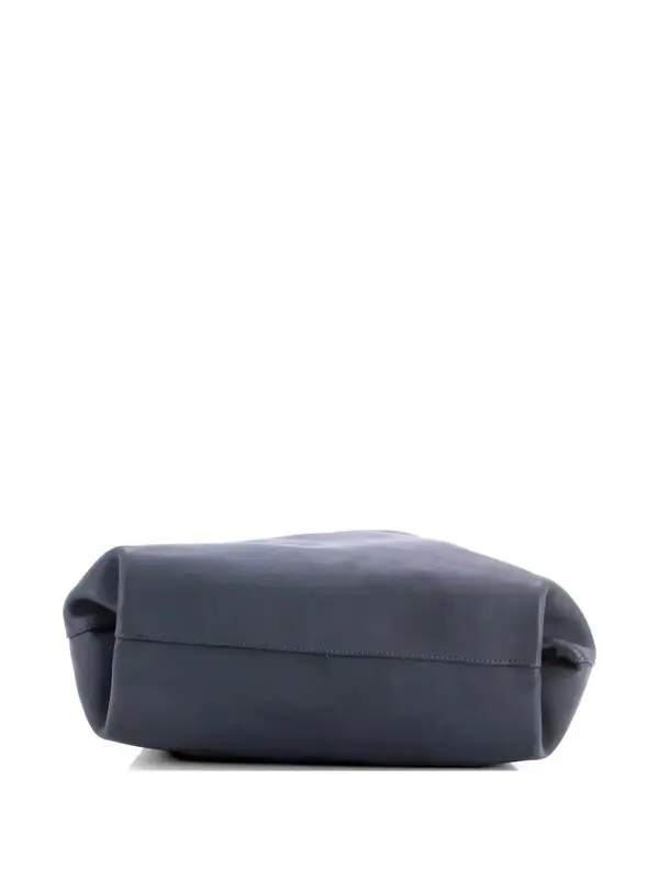 Burberry Grommet Leather Medium Hobo Bag