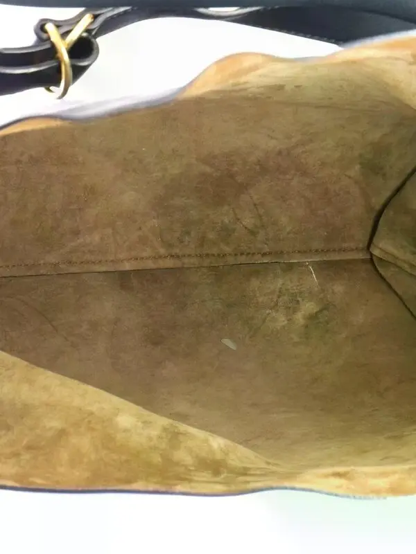 Burberry Grommet Leather Medium Hobo Bag