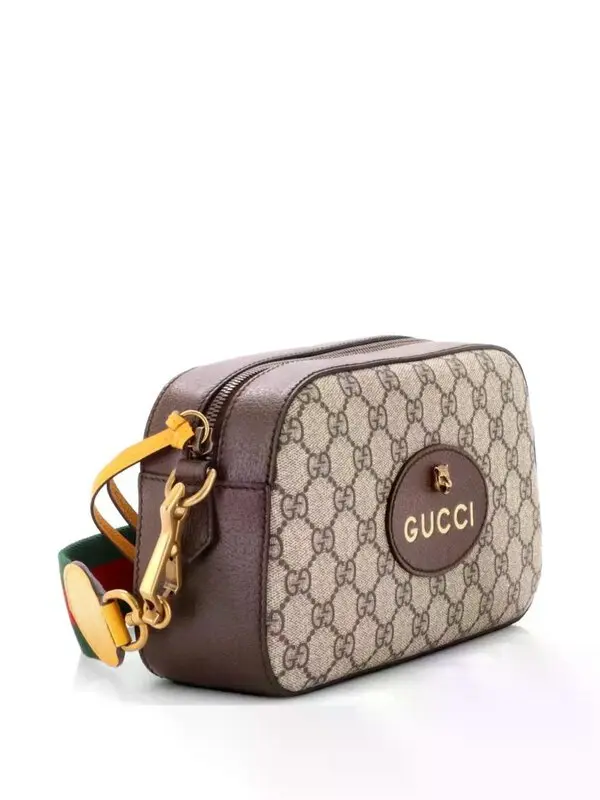 Gucci Neo Vintage Camera Messenger Bag Gg Coated Canvas - Brown