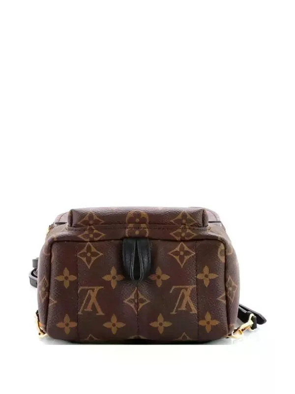 LOUIS VUITTON Palm Springs Monogram Canvas Mini Backpack