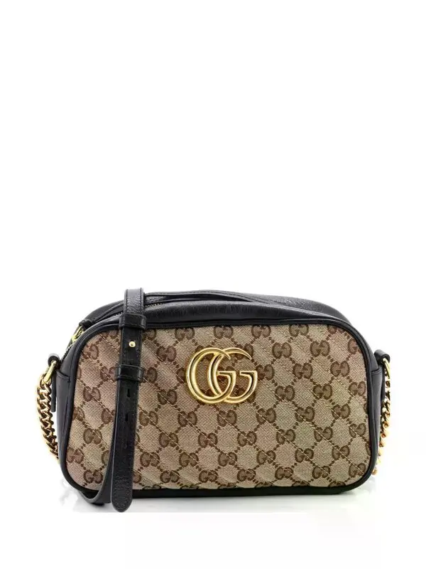Gucci Gg Marmont Small Crossbody Bag - Black
