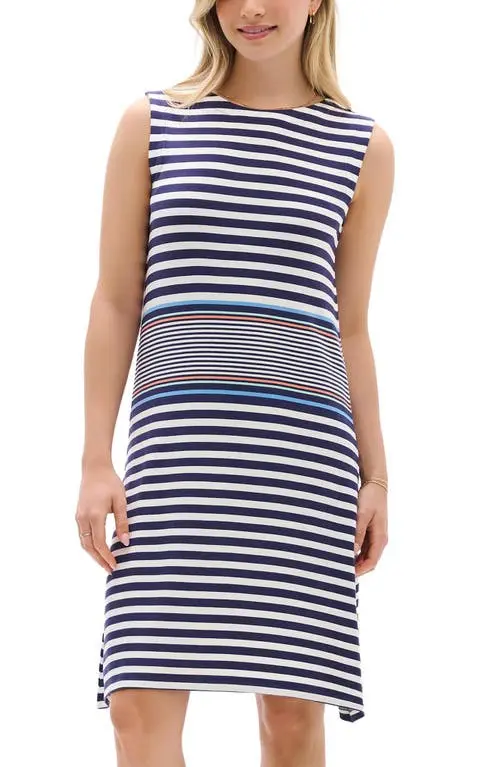 HATLEY Sofia Rainfall Stripes Sleeveless Dress