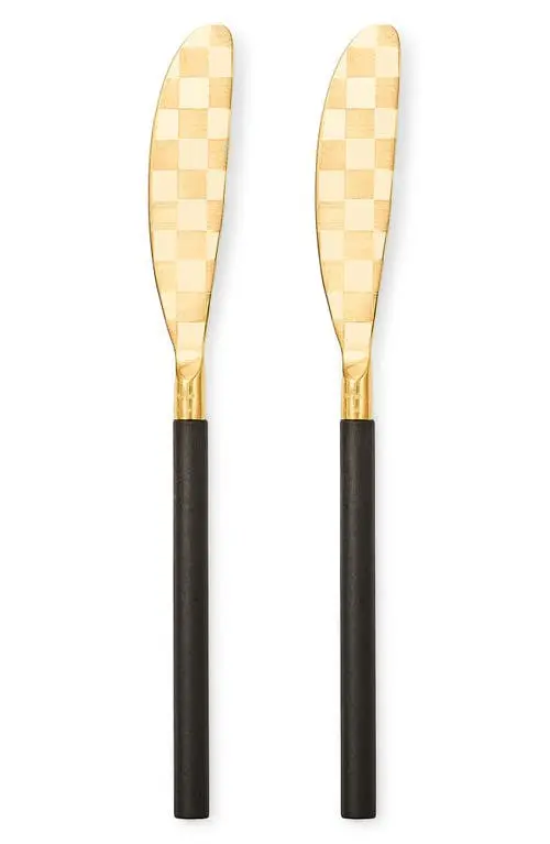 MACKENZIE-CHILDS Spreader Set - Black