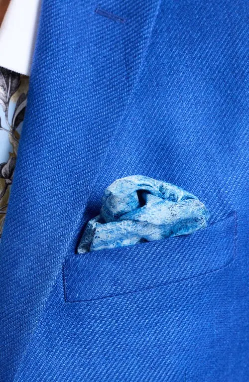 Robert Graham Rempston Linen Sport Coat - Cobalt