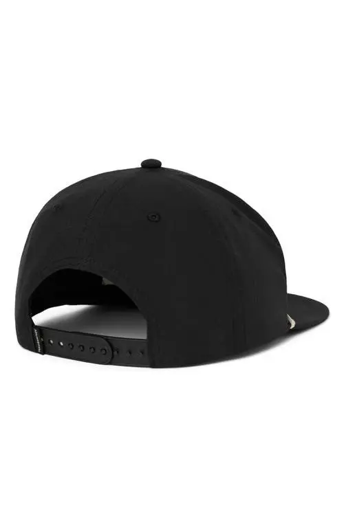 Travis Mathew Salted Shore Snapback Cap - Black