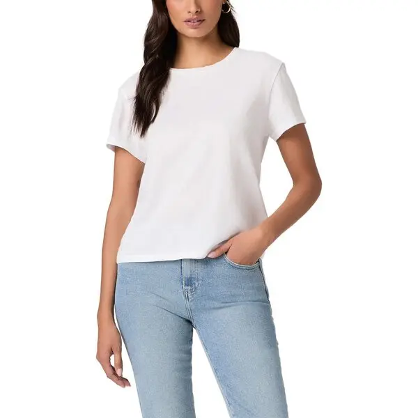 Paige Haven Pima Cotton T-shirt - White