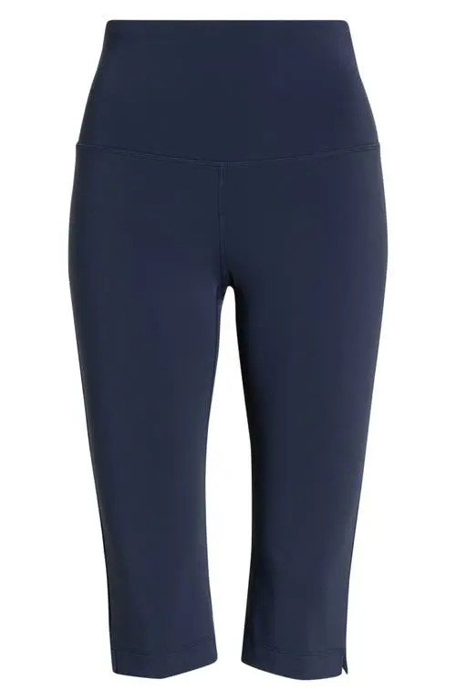 MPG Sculpt Capri Leggings - Navy Blazer