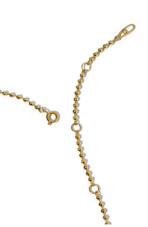 Nadri Esme Faux Pearl & Bead Y-necklace