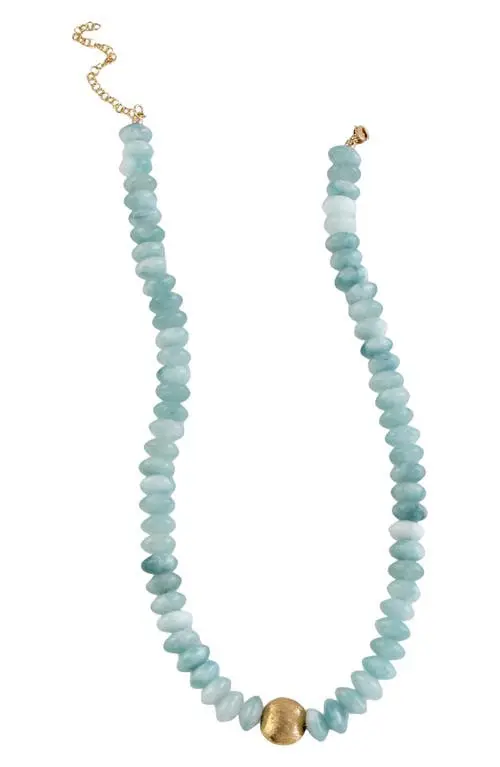 MACRAE & CO. Beaded Necklace - Blue
