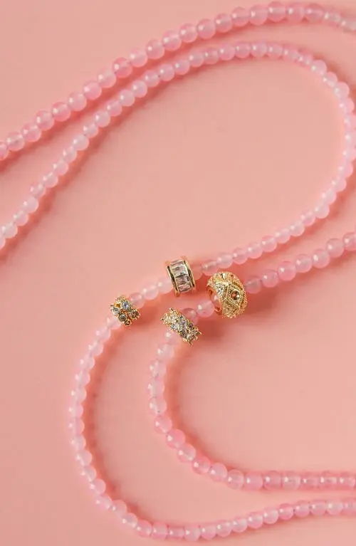MACRAE & CO. Ann Set Of 3 Necklaces - Pink