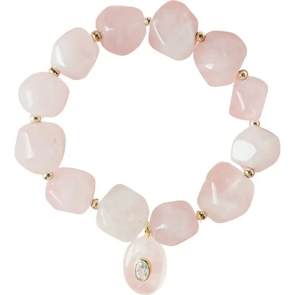 MACRAE & CO. Beaded Stretch Bracelet - Pink