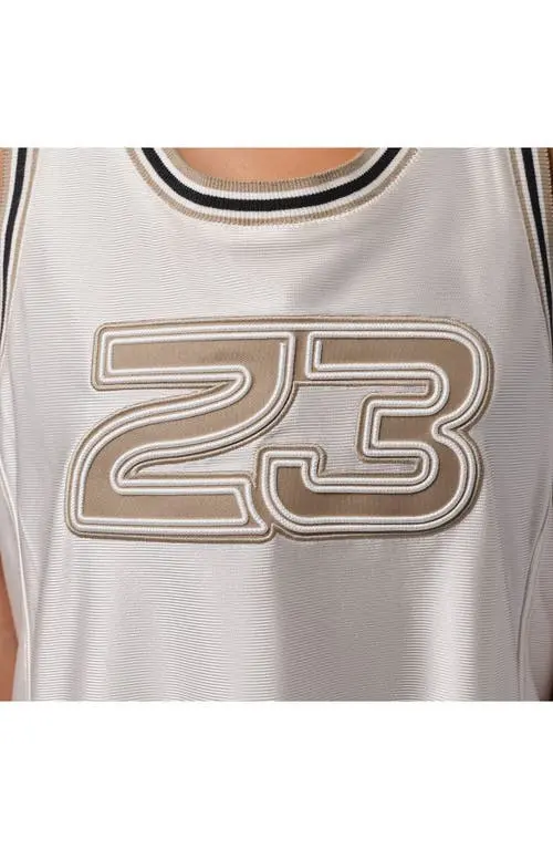 JORDAN Flight 23 Graphic Jersey Dress - Ivory