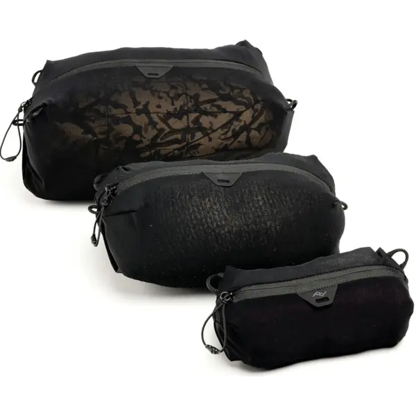 PEAK DESIGN Ultralight Packing Cube Bundle - Black Mesh
