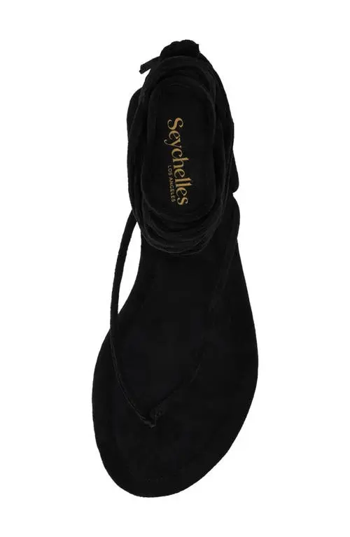 Seychelles Wander The World Ankle Strap Sandal - Black