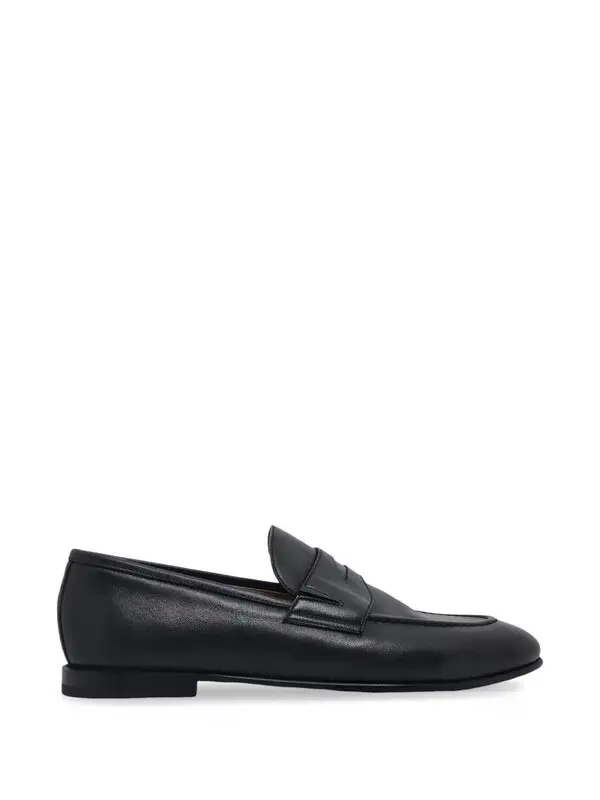 BARRETT Penny Strap Loafers - Black