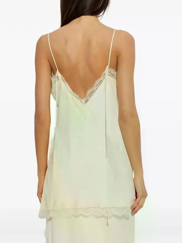 RÓHE Lace-trim Camisole Top - Neutrals