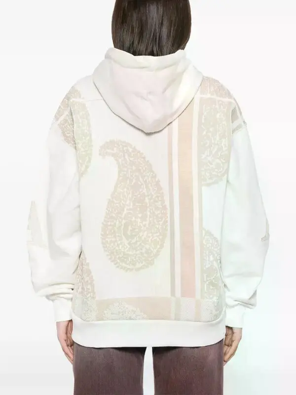 AL AIN Logo-patch Zip-up Hoodie