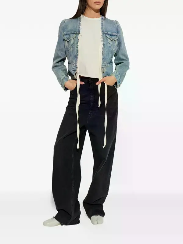 MAISON MARGIELA Raw-cut Jeans - Black