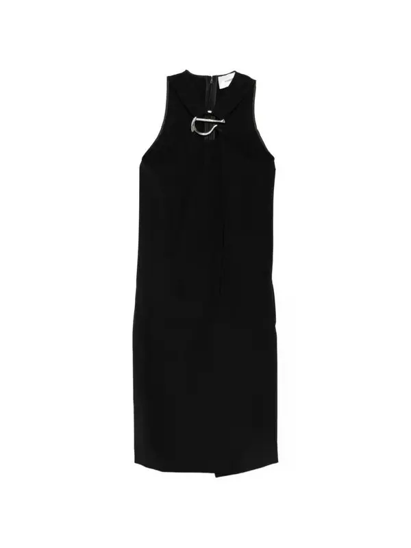 Coperni Logo-plaque Midi Dress
