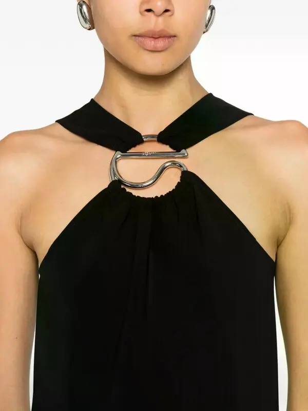 Coperni Logo-plaque Midi Dress