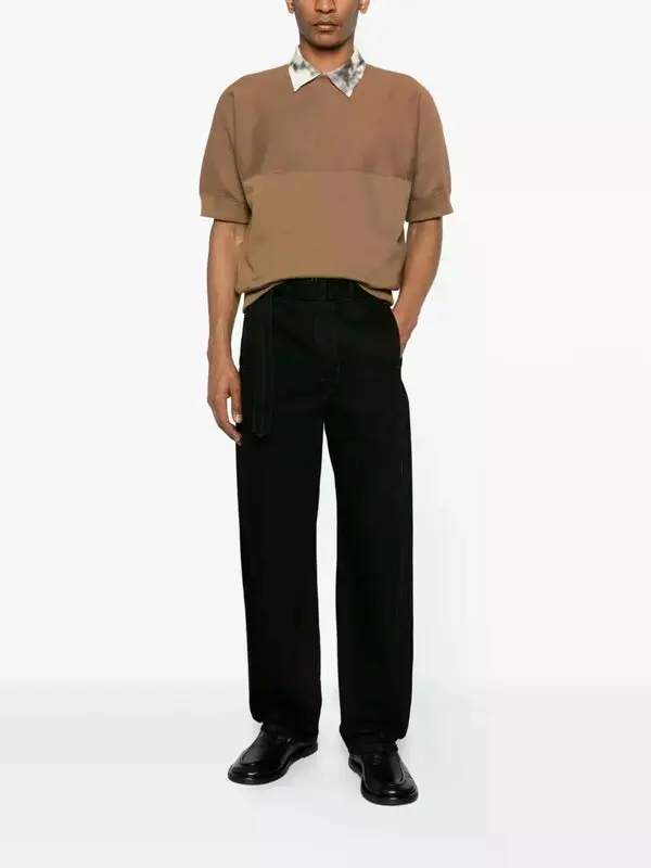 JIL SANDER Panelled Crew-neck T-shirt