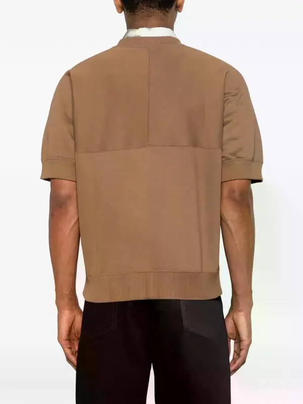 JIL SANDER Panelled Crew-neck T-shirt