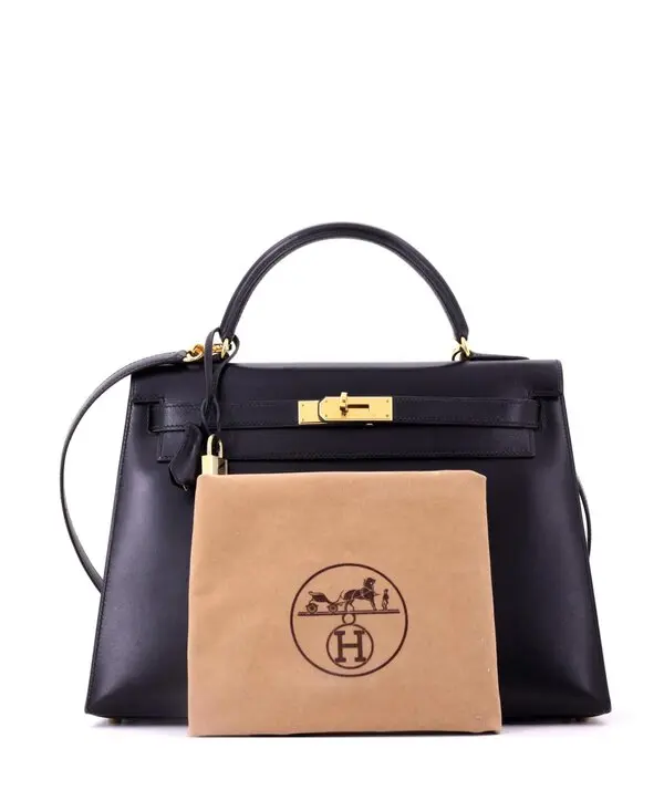 Hermès Kelly 32 Handbag - Noir