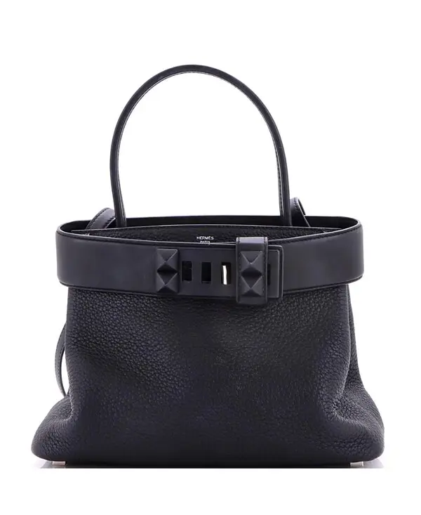 Hermès Medor Togo Handbag - Black