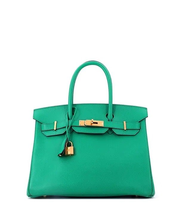 Hermès Birkin 30 Handbag - Vert Jade