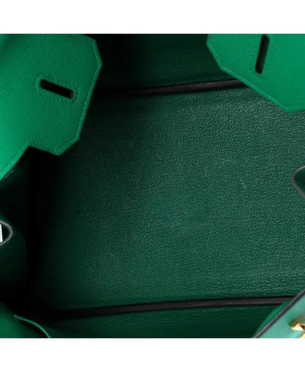 Hermès Birkin 30 Handbag - Vert Jade