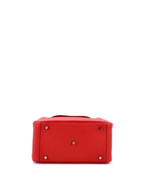 Hermès 30 Lindy Bag Clemence - Red