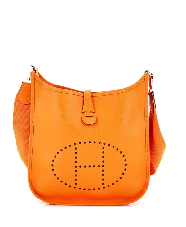 Hermès Pm Evelyne Bag Gen Ii Epsom - Orange