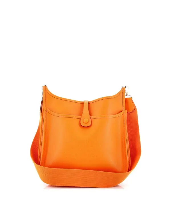 Hermès Pm Evelyne Bag Gen Ii Epsom - Orange