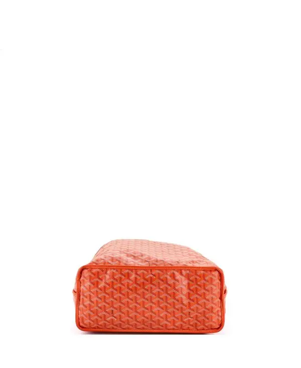 Goyard Anjou Pm Reversible Tote Coated Canvas - White