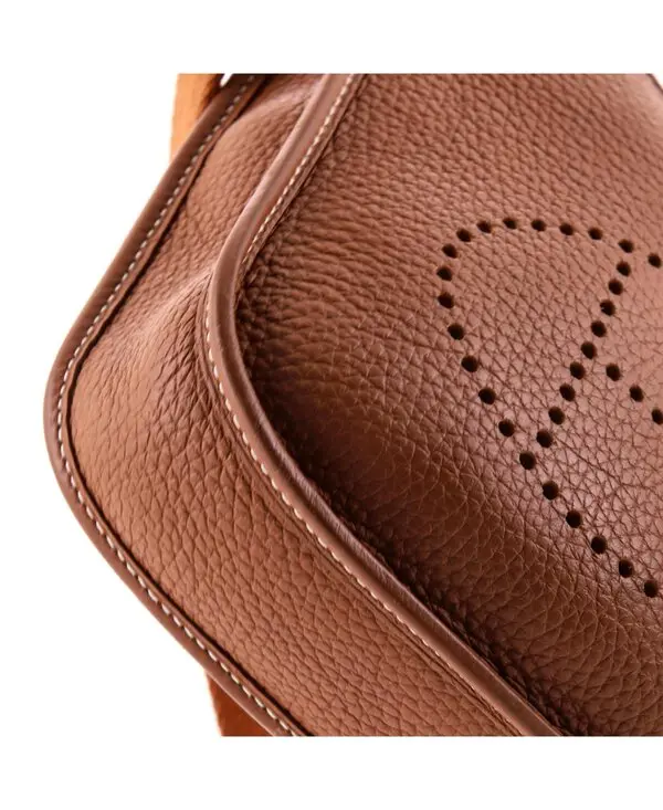 Hermès Tpm Evelyne Bag Gen Iii Clemence - Brown