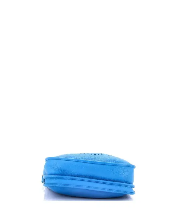 Hermès Pm Evelyne Bag Gen Iii Clemence - Blue