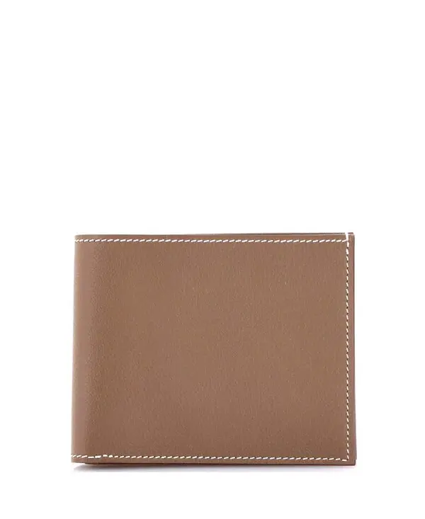 Hermès Compact Mc2 Copernic Wallet Evercolor - Gray