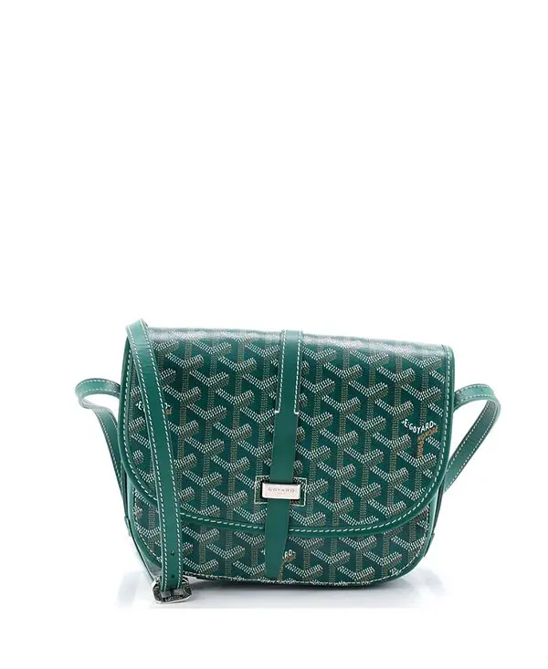 Goyard Pm Belvedere Ii Messenger Bag - Green