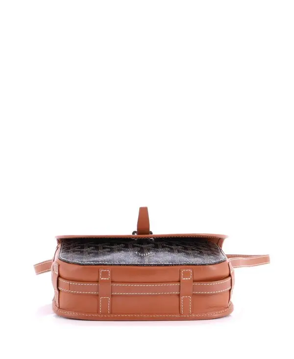 Goyard Pm Belvedere Ii Messenger Bag Coated Canvas - Brown