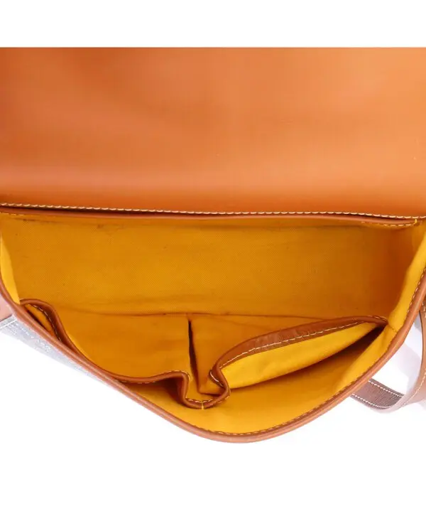 Goyard Pm Belvedere Ii Messenger Bag Coated Canvas - Brown